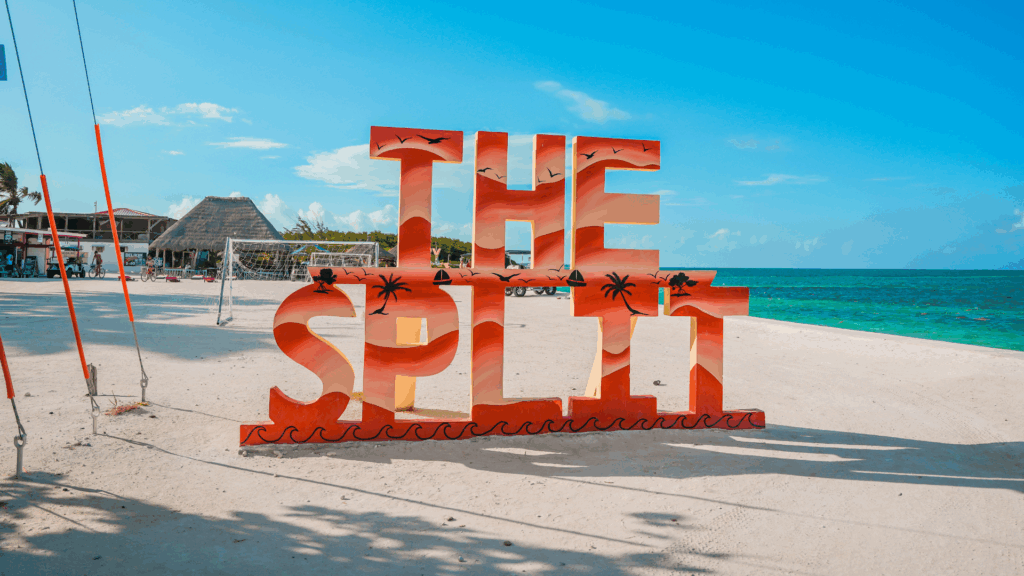 Dingen om te doen op weg naar de splitsing in Caye Caulker, Belize ...